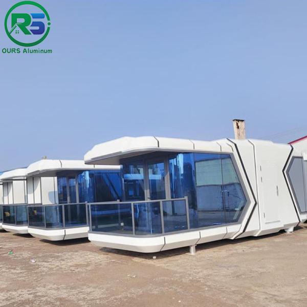 Quality Waterproof 38m2 Area Alcoa Aluminum House Environmental Protection for sale