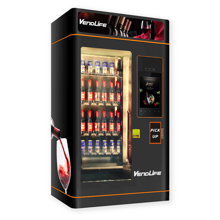 Quality 110V Moet Et Chandon Vending Machine with age recognizer condensationproof for sale