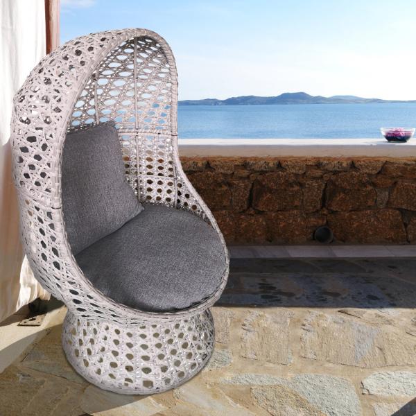 Quality Patio Outdoor Indoor Garden Patio Lounge Swing Chair Set Egg for sale
