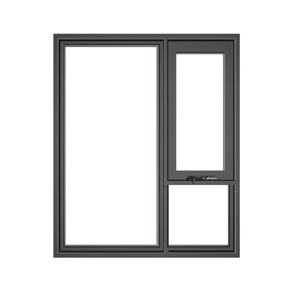 Quality Stainless Steel Screen Netting Material Standard Aluminum Double Glazed Awning Windows for sale