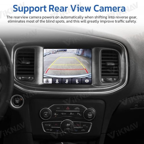 Quality VIKNAV 8.4 Inch Android for Dodge Android Radio Upgraded Charger Challenger 2015 for sale