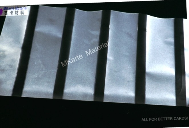 Rpvc Coated Overlay 0.06mm HICO / LOCO Strips Card Film Magnetic Stripe For Loyalty Cards
