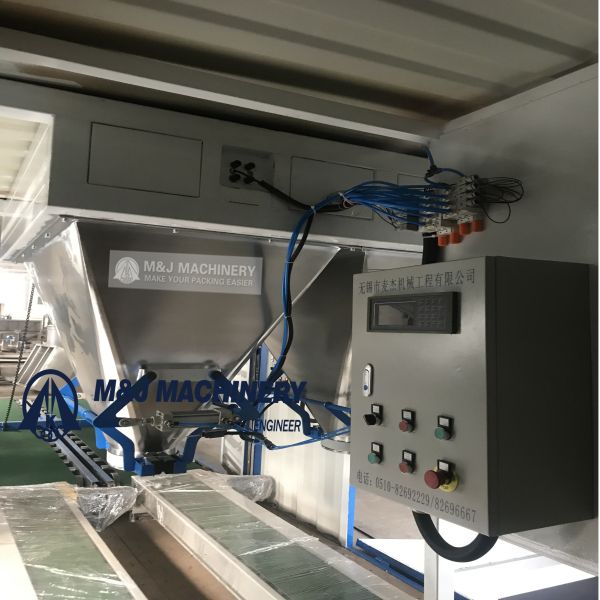 Quality Manufacturing Plant Semi-Automatic Rice Packaging Machine for Movable Container for sale