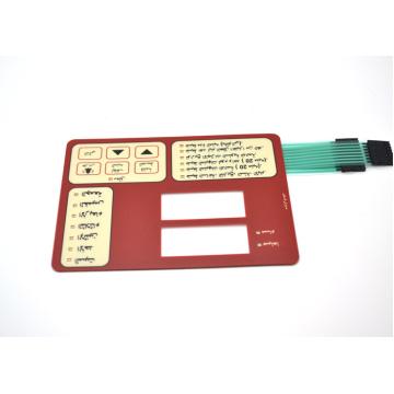 Quality Metal Dome Membrane Switch LED , Embossed Tactile Membrane Keyboard for sale