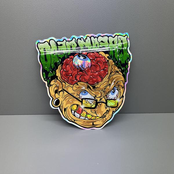 Quality Holographic Mylar Packaging Bags 3.5g for sale