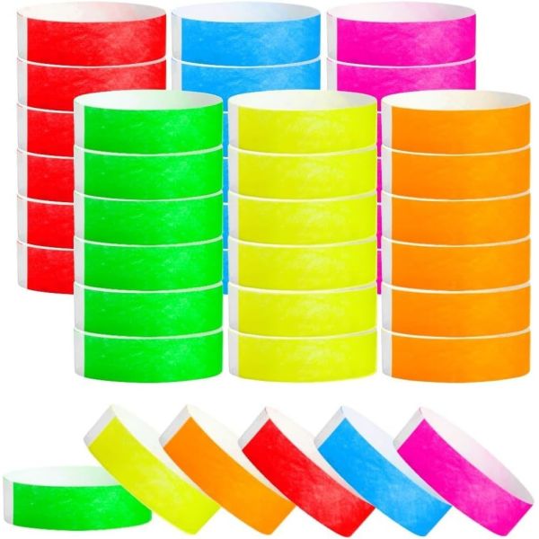 Quality One-Time DuPont Paper Annual Meeting Music Festival Entrance Wrist Recognition for sale