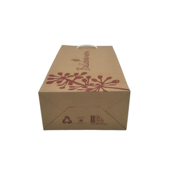 Quality Brown Kraft Personalized Wine Boxes For Gifts Environmental Protection for sale