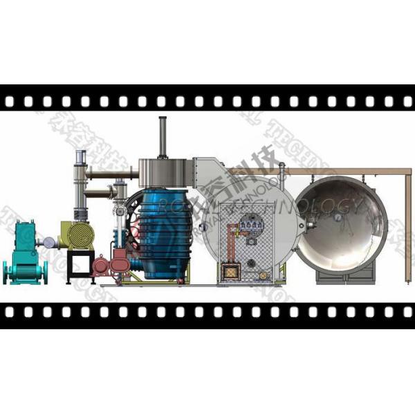 Quality High Vacuum Metallizing Coating Machine,  Magnetron sputtering + evaporation deposition for sale