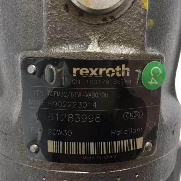 Quality Genuine REXROTH Plunger Motor R902223014 A2FM32/61W-VAB010H for sale