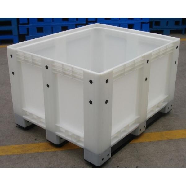 Quality 1200x1000x265mm Foldable HUADING Plastic Bulk Container Food Storage Containers for sale
