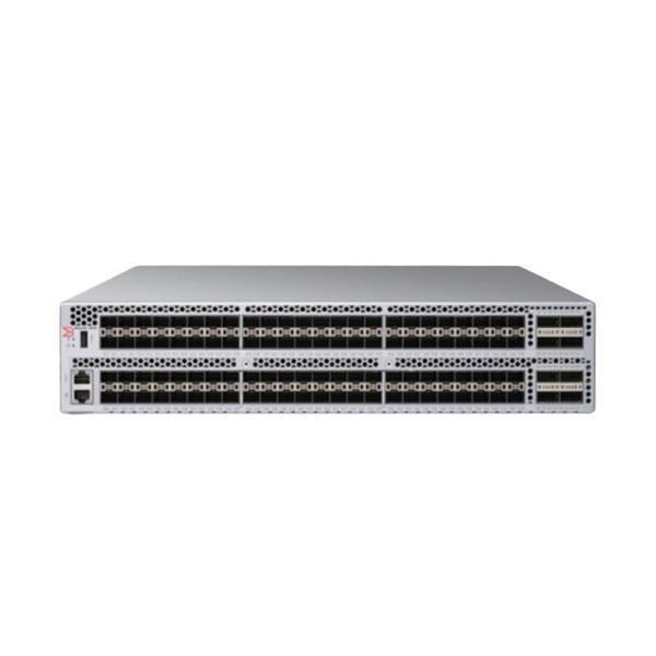 Quality Stock Brocade G730 Full-Fabric Architecture 128 Ports 32G 64G SFP Fiber Channel Switch for sale