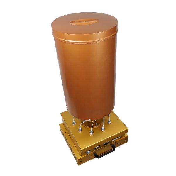 Quality Low altitude 2km 2.4g 5.2g fixed Omnidirectional drone defense &detection jammer for sale