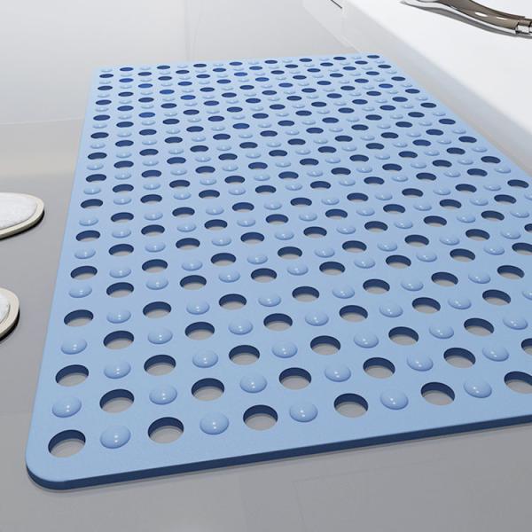 Quality Drain Holes Square Bathroom Tub Mats For Stand Up Showers for sale