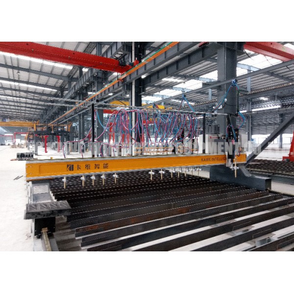 Quality Gantry Type Multi Head CNC Gas Cutting Machine 6000mm/Min Oxygen Accetylene for sale