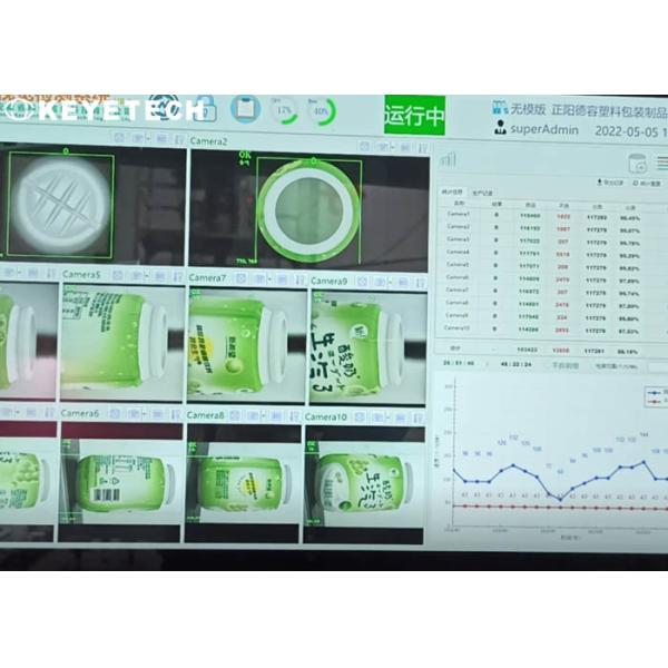 Quality HD Industry Camera Visual Inspection System For Beverages Filling Line for sale