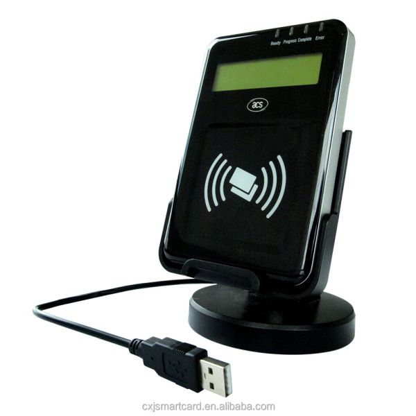 Quality LCD Display Contactless RFID NFC Reader ACR1222L For Bus Taxi for sale