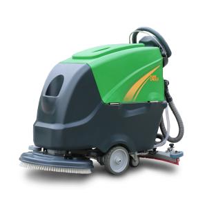 Quality Compact Automatic Floor Washing Machine 2000m2/h Efficiency for Office Warehouse for sale