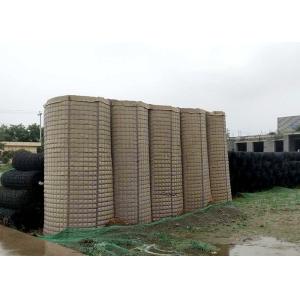 Quality Zinc Aluminum Alloy Military Hesco Barriers Hesco Defense Wall Welded Mesh for sale