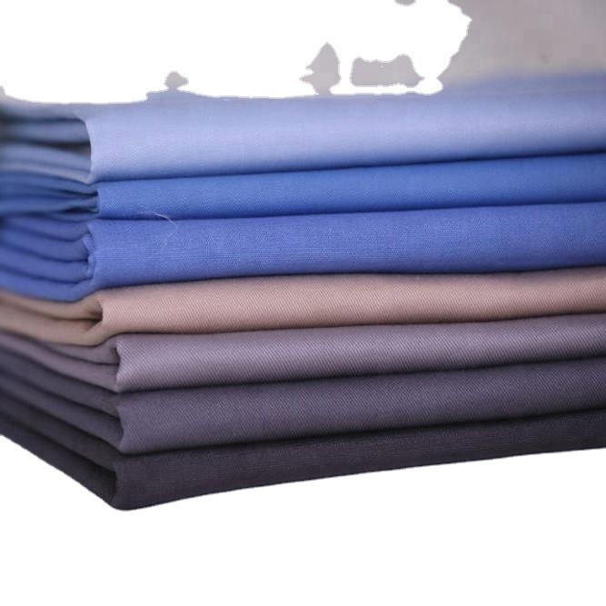 Quality SOLIDS Pattern TC 65 35 Poplin Smooth Fabric for Customized Flame Retardant for sale