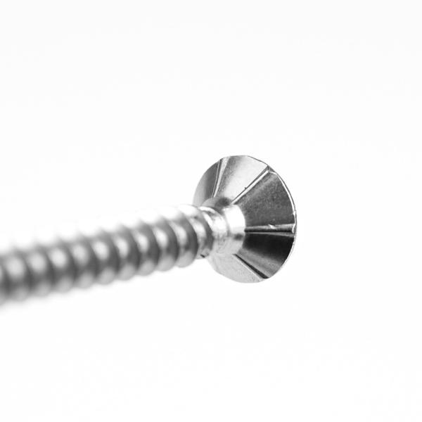 Quality Customized Flat Head Double Countersunk Chipboard Screws for Wood Deck Plain for sale
