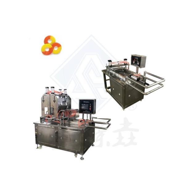 Quality 20-50kg/h Assorted Soft Candy Depositing Machine for Industrial Jelly Candy for sale