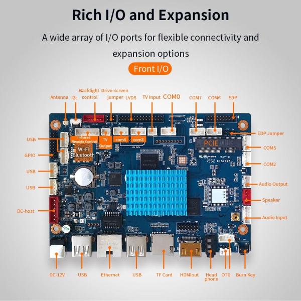 Quality K0 Smart Vending Machine Board Allwinner A40i quad-core ARM Cortex-A7 CPU USB 2.0 ports for sale