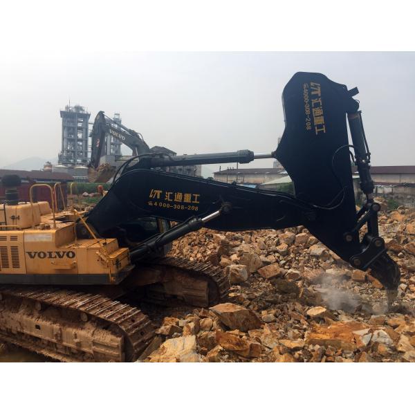 Quality Selling a full set of 60-70 ton shorten heavy duty excavator rock booms and arms for sale