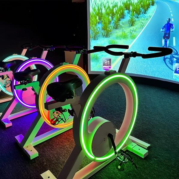 Quality AR Interactive Projection Game Sports Fitness Dynamic Bike Game for sale