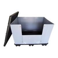 Quality Megapack HDPE Lid PP Honeycomb Pallet Sleeve Box for sale