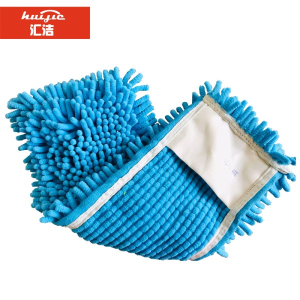 Quality Big Chenille Pocket Microfiber Dust Mop Pad Microfiber Cleaning Cloth for sale