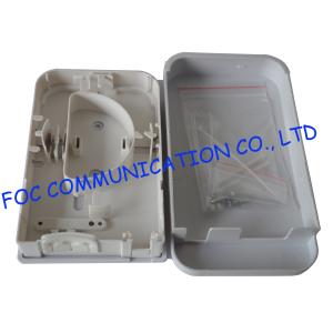 Quality Plastic Fiber Optic Terminal Box Wall Mount Fiber Cable Protection Pigtail for sale