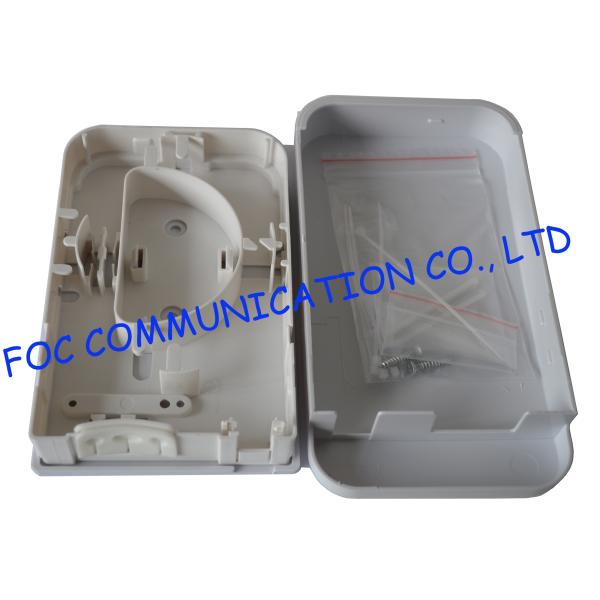 Quality Plastic Fiber Optic Terminal Box Wall Mount Fiber Cable Protection Pigtail for sale