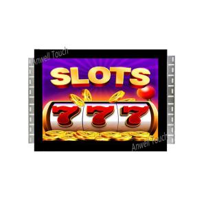 Quality 15 Inch IR 3M/ELO Touch Screen Gaming Monitor RS232 / USB For Game Machine for sale