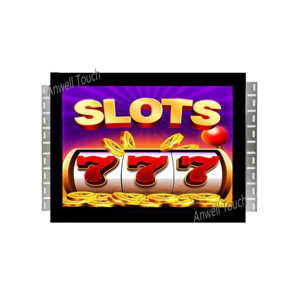 Quality 15 Inch IR 3M/ELO Touch Screen Gaming Monitor RS232 / USB For Game Machine Interactive Kiosk for sale