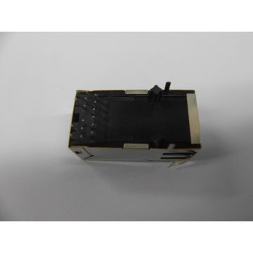 Quality 12 Pin Shielded 1000 BASE - TX Industrial Integrated Magnetics RJ45 Connector, for sale