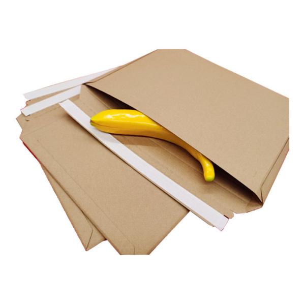 Quality Biodegradable 6x6 Inch Rigid Mailer Envelopes With Easy Tear Lips for sale