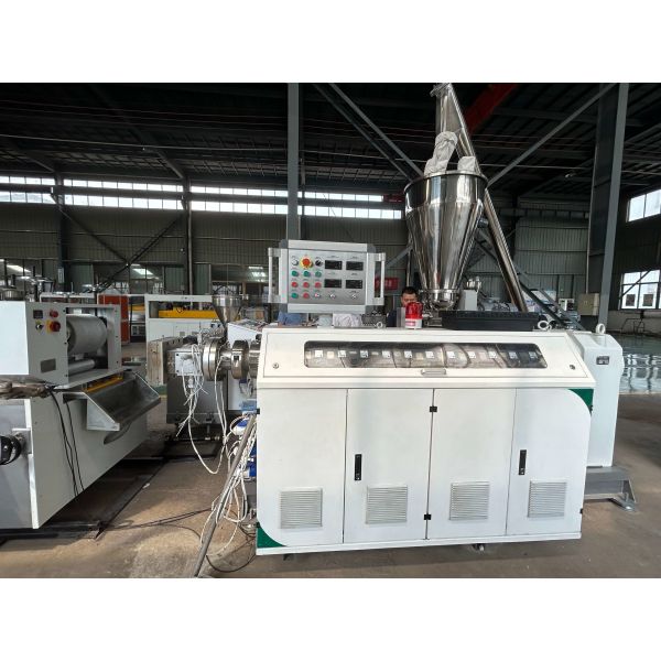 Quality Double Layer WPC Profile Extrusion Line High Capacity 37KW for sale