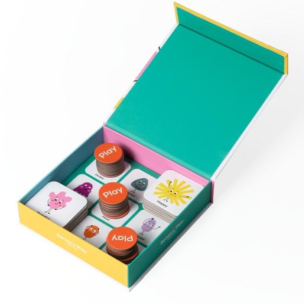 Quality Magnetic Closure 1200g Cardboard Gift Packaging Boxes For Children's Educational for sale