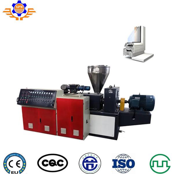 Quality 20M Plastic PVC Profile Extrusion Line For Wall Ceiling Corner Tile Making for sale