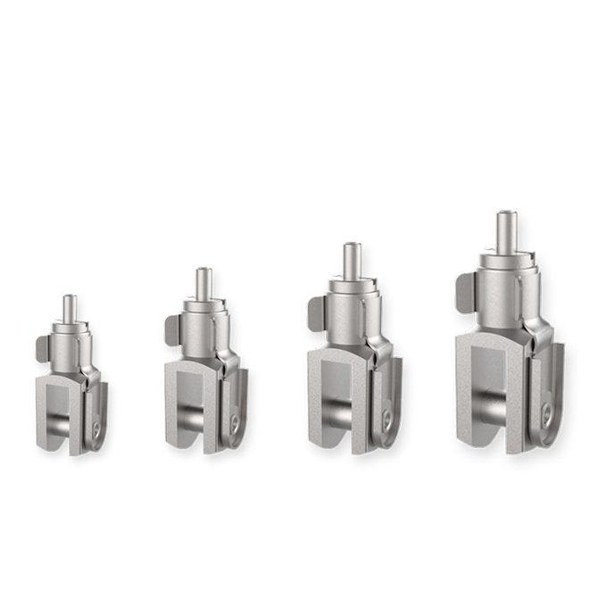 Nickel Plated Suspended Wire Cable Grippers with Locking Feature for Pendant Light 1