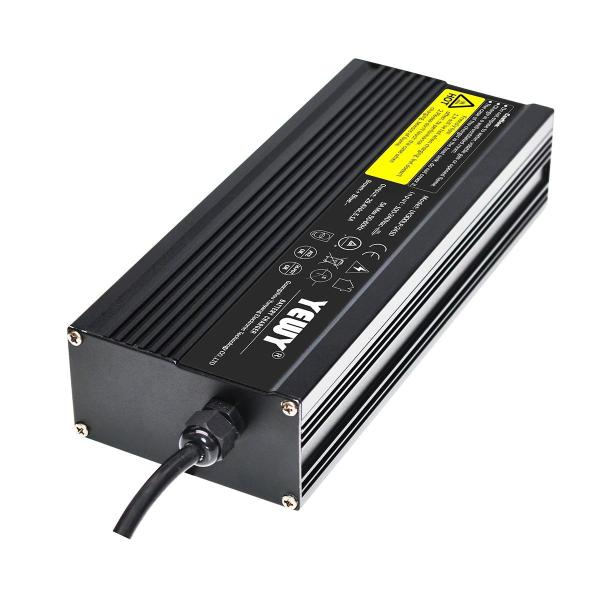 Quality 6A 36V Intelligent Lead Acid Battery Charger Waterproof IP65 for sale