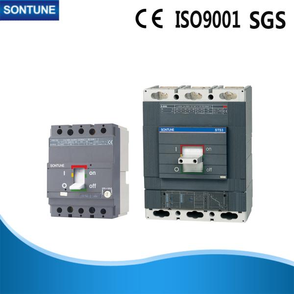 Quality High Breaking Capacity MCCB Circuit Breaker 3P / 4P AC 400V Coil Voltage for sale