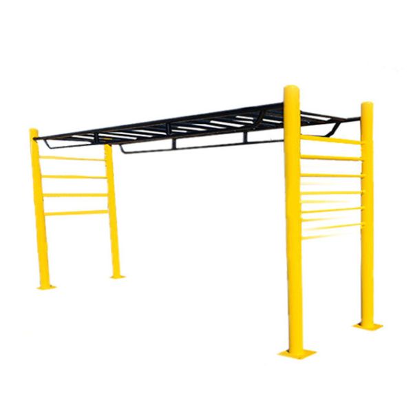 Quality Children Gym Ladder Steel Pipe 4m*0.8m*2m Monkey Bar for Outdoor and Indoor Exercise for sale
