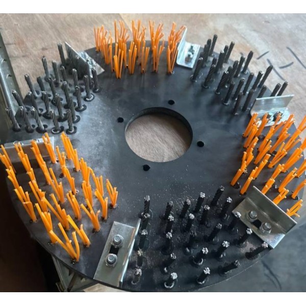 Quality 12Inch Industrial Underwater Deck Hull Steel Wire Mix Pp Underwater Hull Cleaning Brush for sale