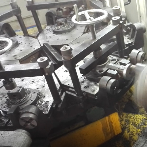 Quality High-precision Six-station Rotary Table Butterfly Valve Processing Machine for sale