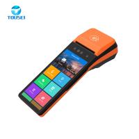 Quality P30 Smart Mobile Payment Terminal POS Android 6 Inch Display for sale