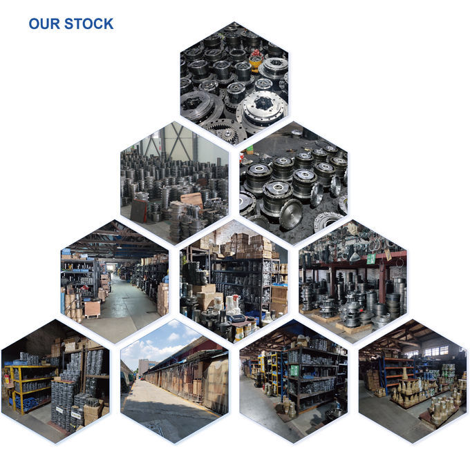 DH55 swing Planetary assy Apply For DAW00 Excavator Swing Drive 7