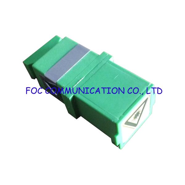 Quality SC Shuttered Optical Fiber Adapter Zirconia Ceramic Sleeve For Local Area Networks for sale