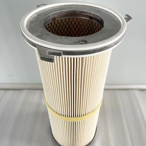 Quality High Temperature Cylindrical Filter Cartridges Used In Industrial Air Filtration for sale