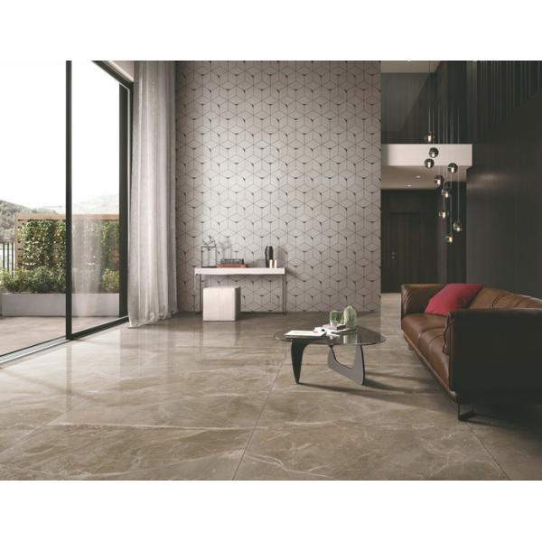 Quality Eco - Friendly Polished Porcelain Floor Tile / Durable Ceramic Floor Tile for sale